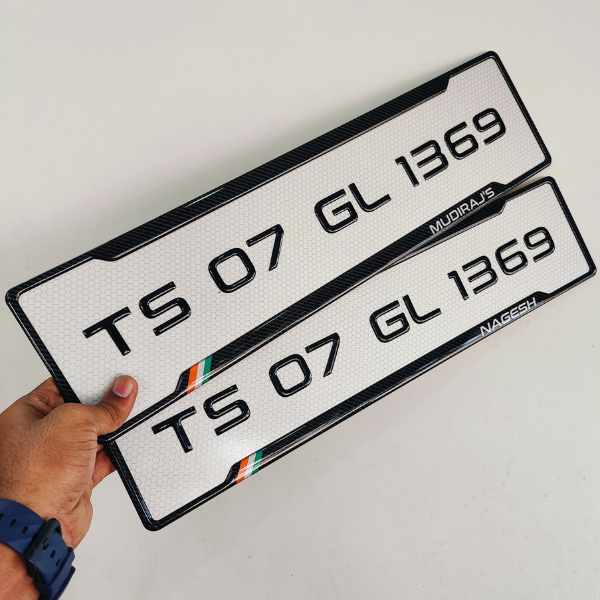 Gel Number Plates