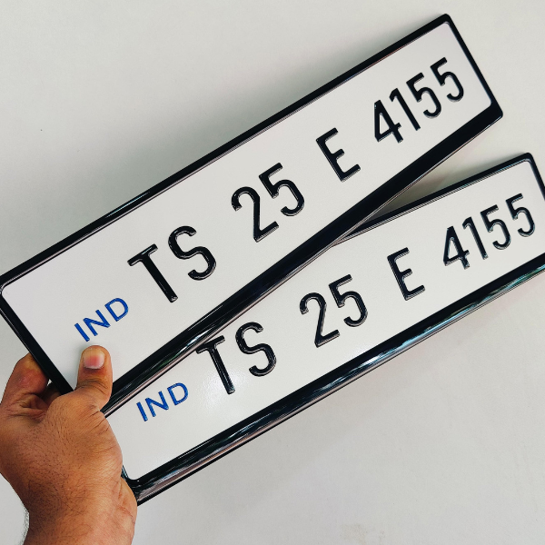 Gel Number Plates